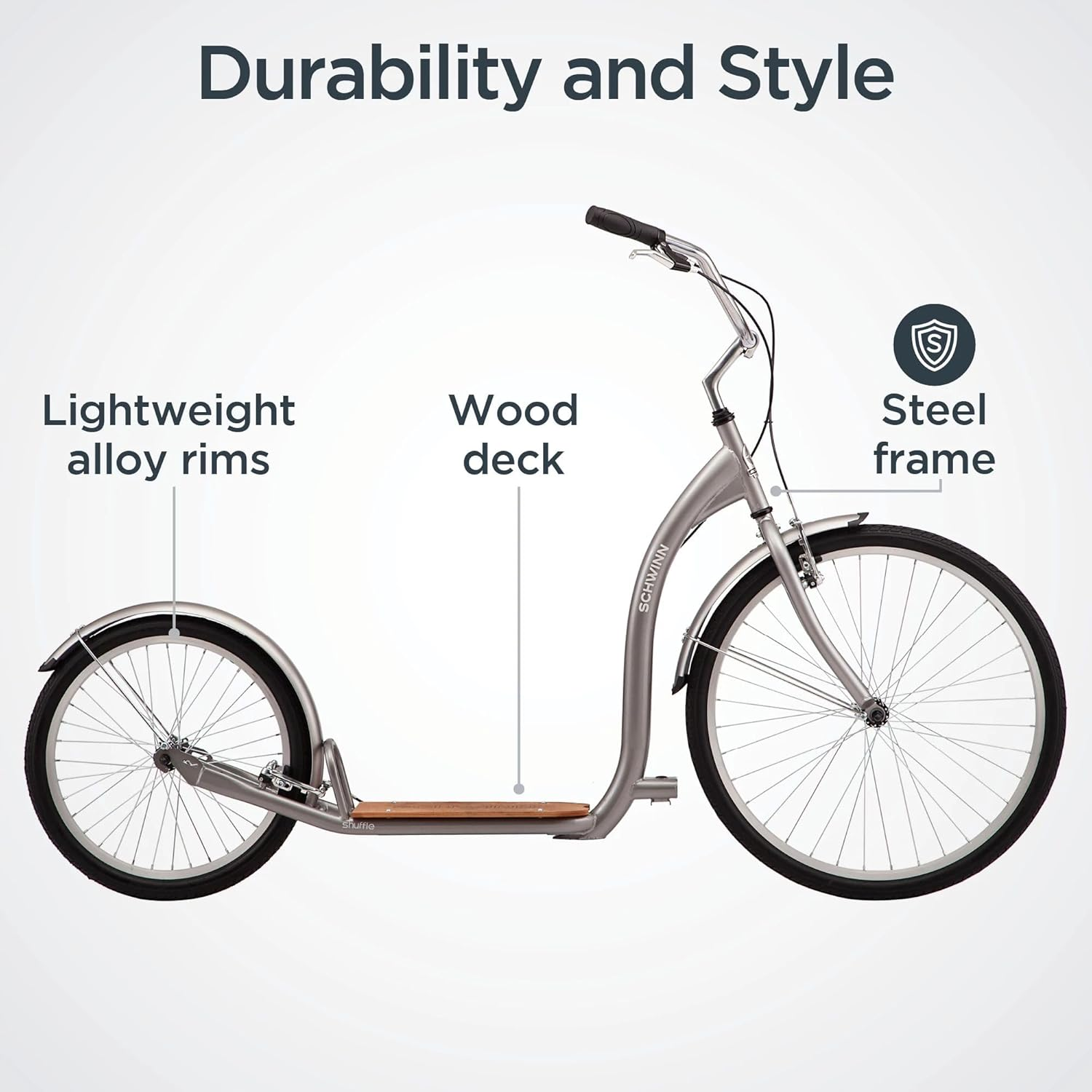 Big Wheel Scooter for Adults – Schwinn Shuffle Scooter Review