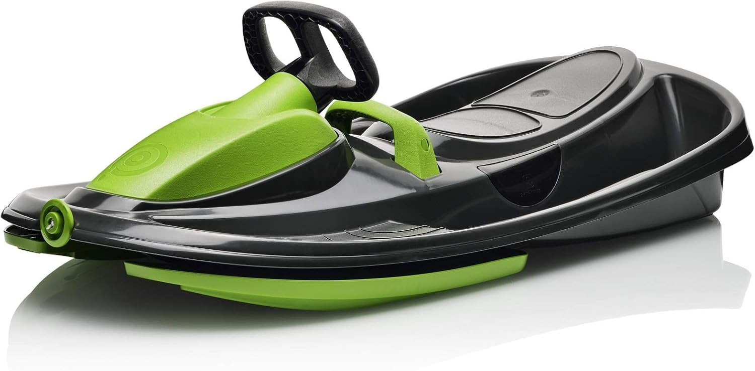 Toboggan Style Snow Sled for Kids and Adults Review