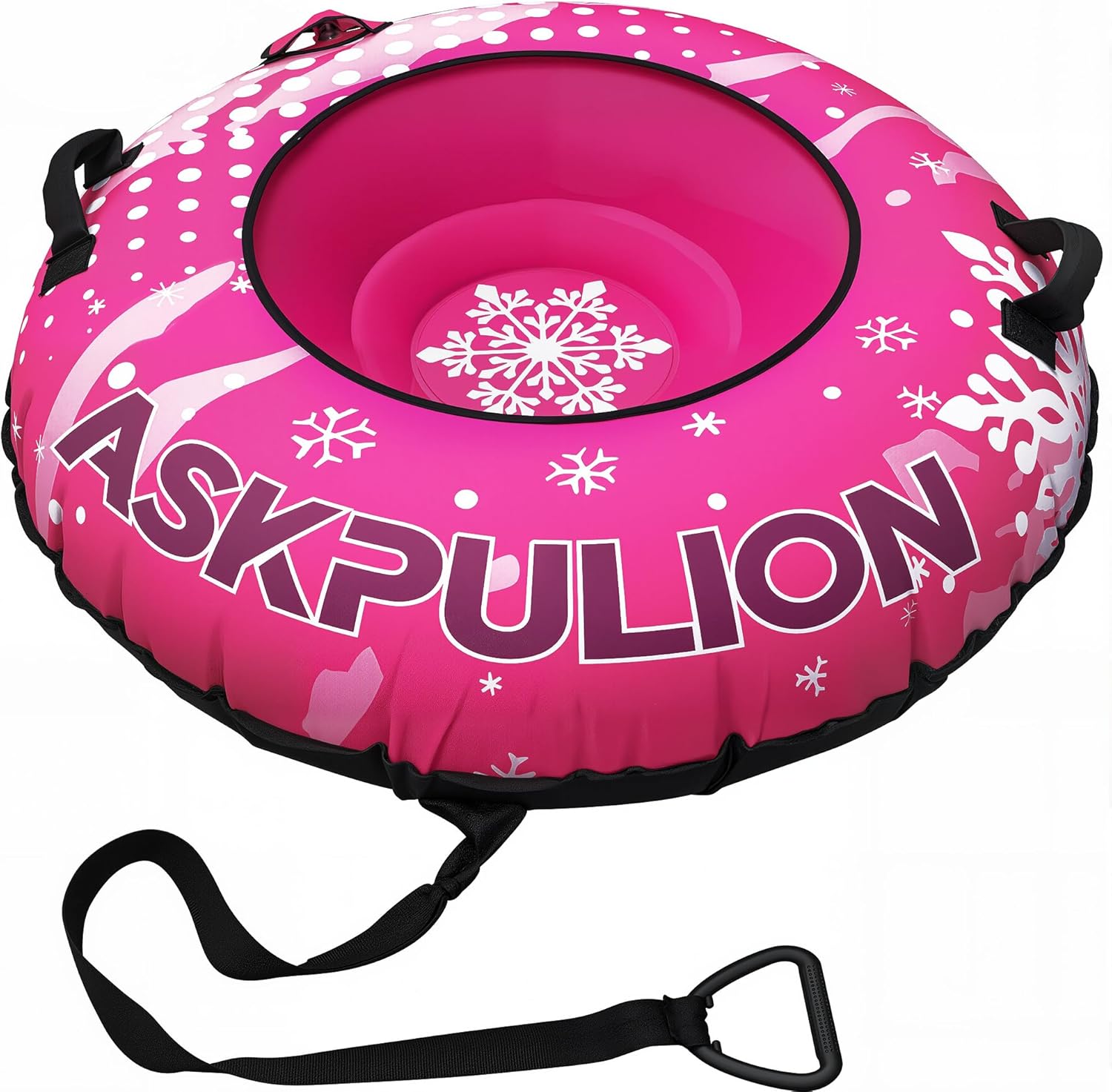 Askpulion Inflatable Snow Sled for Kids and Adults